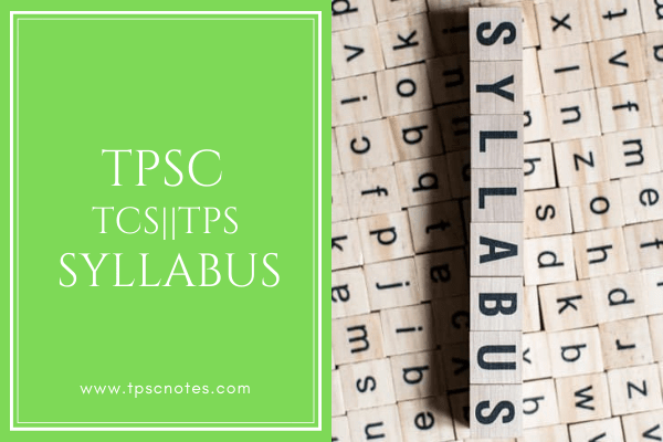 TPSC NOTES - Tripura's Largest Exam Prep Site for TPSC, TCS, TPS